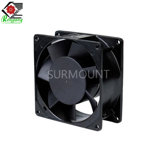 Quality 240V 2900RPM 92x92x38mm High Speed Case Fan Noise Reduction With Soft Wind for sale