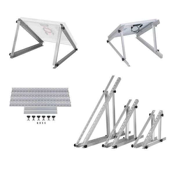 Quality Triangle Adjustable Solar Panel Roof Mounting Brackets Snow Load Resistant and for sale