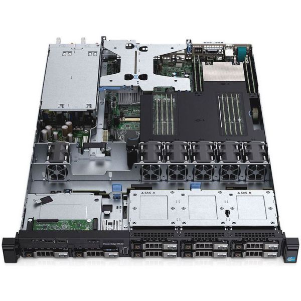 Quality Refurbished R430 Intel Xeon CPU PC Computer Win Web 1U Mini Rack Servers for for sale