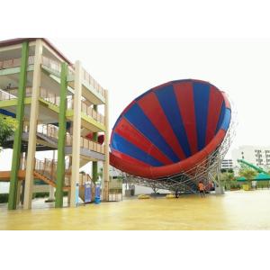 Quality Super Tornado Water Slide 14.6m Platform Height Theme Park Equipment for sale