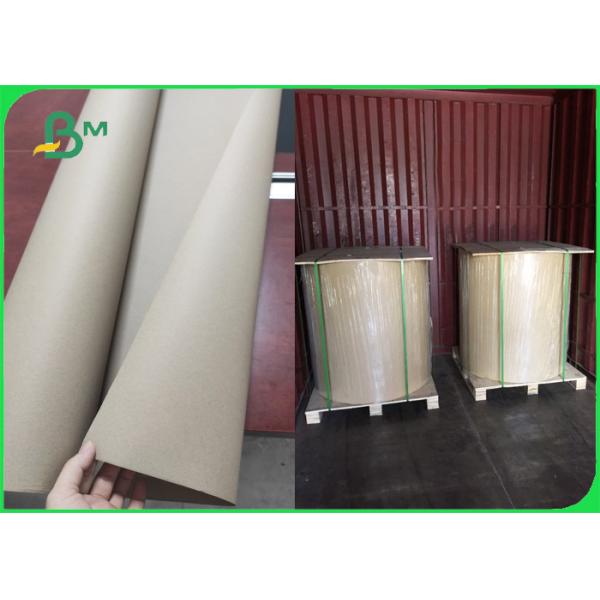 Quality 50gsm Recycled Fluting Paper Roll 1600mm Carton Medium Kraft Paper for sale