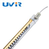 Quality R7S 2000W Carbon Fiber Infrared Heating Lamp with Gold Coating for sale