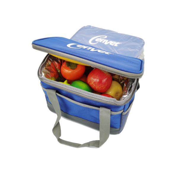 Quality PEVA 15L Cooler Lunch Bags 1640D Oxford Fabric Insulated Picnic Bag for sale