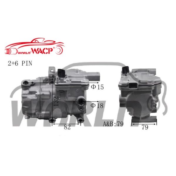 Quality 8837047033 Electric AC Compressor for sale