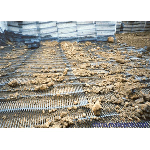 Quality Soil Reinforcement High Density 100m Uniaxial Plastic Geogrid for sale