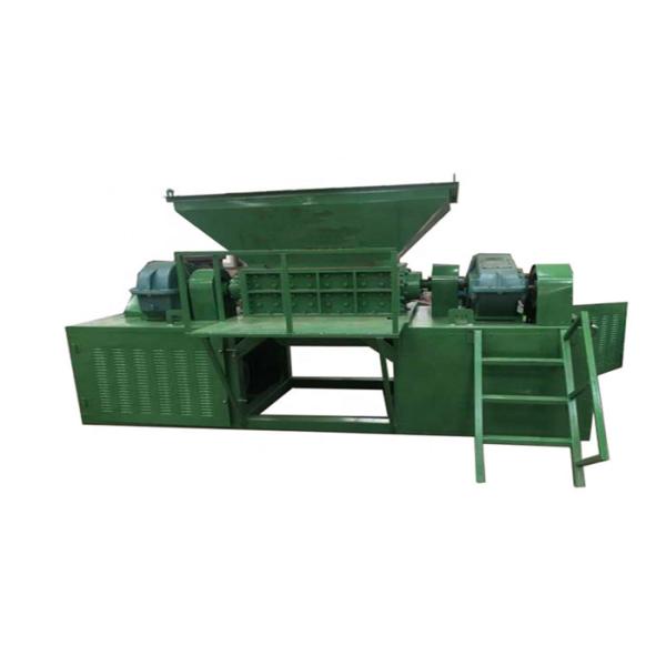 Quality Crushing Rubber Forklift Pallet Double Shaft Shredder for sale