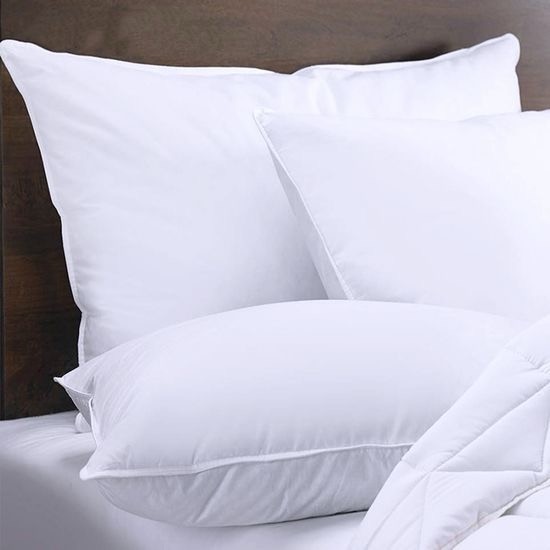 Quality 100% Cotton White Healthly Hotel Sleeping Pillow 3-5 Star Standard for sale