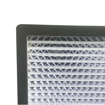 Quality Glassfiber HEPA & ULPA Filters Deep Pleated HEPA Filter Aluminum Or Galvanized for sale