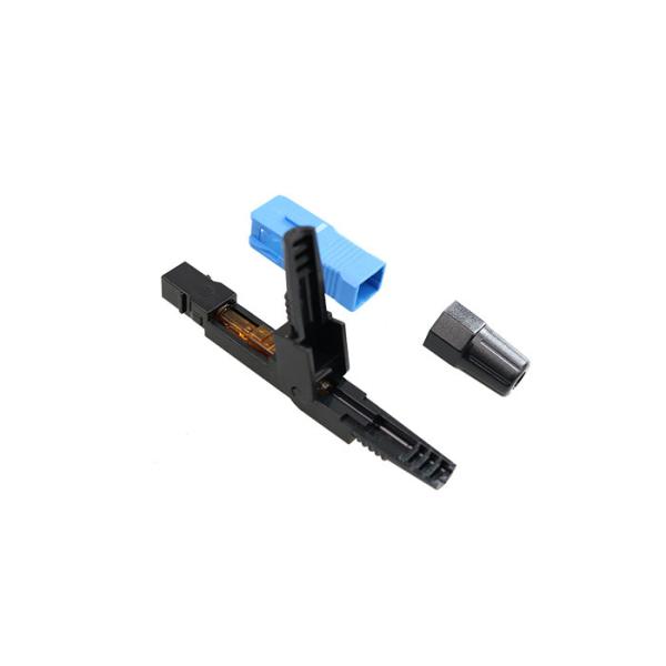 Quality Alligator screw clip, push-pull ring, SM, 60mm, for drop cable, flat input, SC for sale