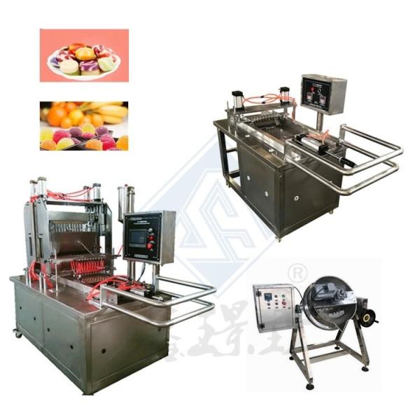 Quality 1.5KW/220V Gummy Making Machine for Fully Automatic Hard Sugar Candy Production for sale