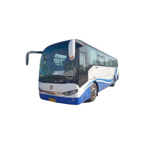 Quality LCK6100 Zhongtong Bus Second Hand Tour Bus with Yuchai Engine and Air Bag Suspension for sale