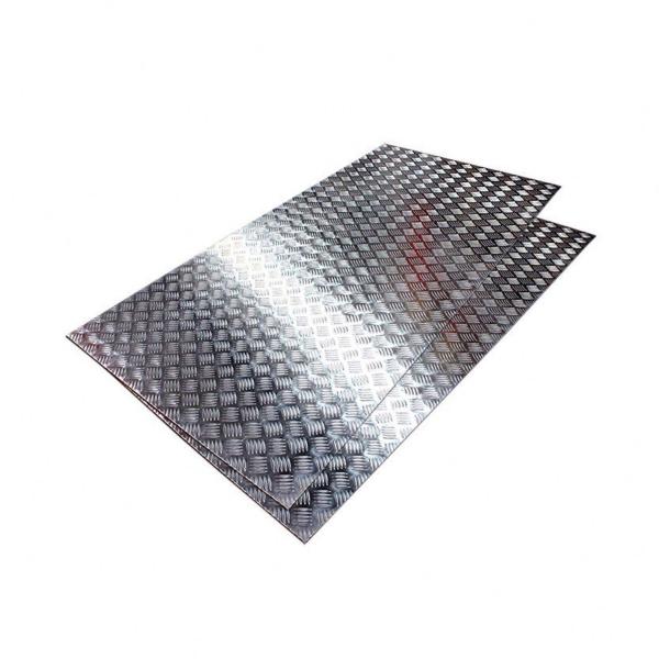 Quality Flat Aluminum Checkered Plate 3003 5052 6061 Aluminum Diamond Plate for sale