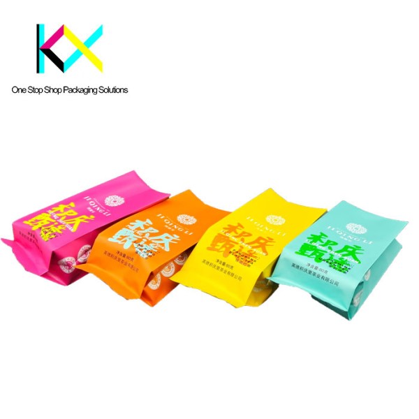 Quality Flex Foil Eco Friendly Tea Bag Packaging Digital Printed Pillow Pouch Packaging for sale