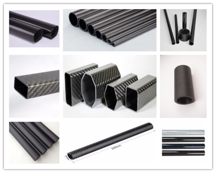 Heat Resistance Carbon Fiber Tubes And Rods For Handguard With Slots Machined 6