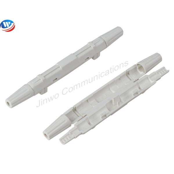 Quality 6cm Fusion Splice Box Single Mode Single Fiber Drop Cable Box for sale
