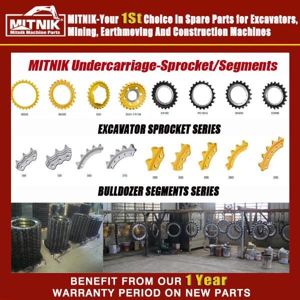Quality D8N D8K Bulldozer Sprocket Segment for Dozer Undercarriage Parts within Your for sale