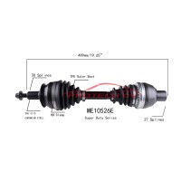 Quality AWD 4Matic Axle Cv Shaft Assembly CLA250 Mercedes Benz Drive Shaft for sale