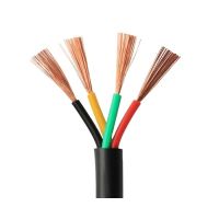 Quality Soft 3*0.3mm 3*0.5mm 3*0.75mm PVC Insulated Wire Cable Copper Core for sale