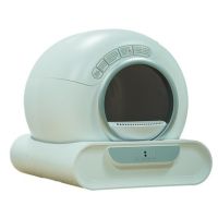 Quality Electric Cat Litter Box Odor Control Pet Hair Resistance Night Light App Control for sale