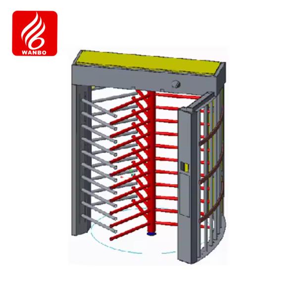 Quality Full Height CE Luxury Flap Turnstile With Face Recognition Turnstile Face for sale