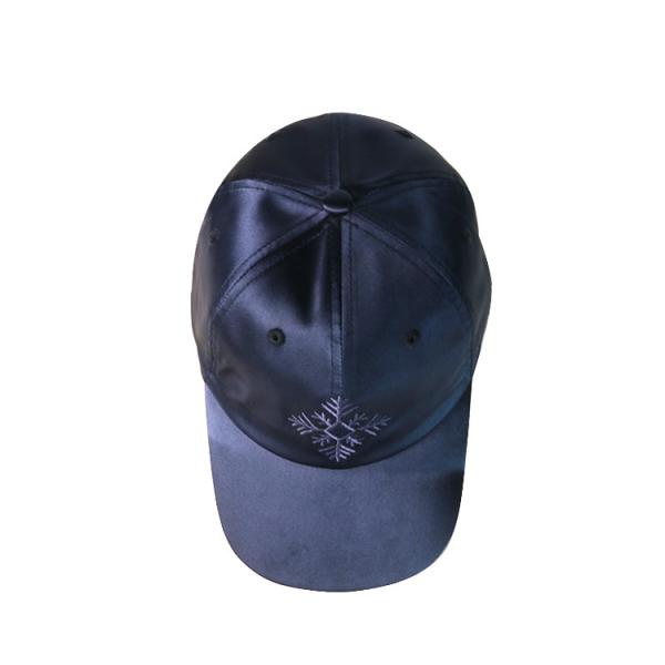 Quality Personalized Embroidered Baseball Caps / Satin Baseball Hat With Rhineston for sale