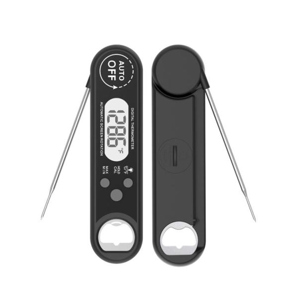 Quality Calibrating Waterproof Meat Thermometer Probe With Rotating Screen Both Hands for sale