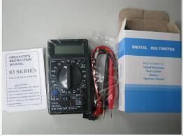 Quality 200m 200V 2000u Small Digital Multimeter , LCD Digital Multimeter for sale