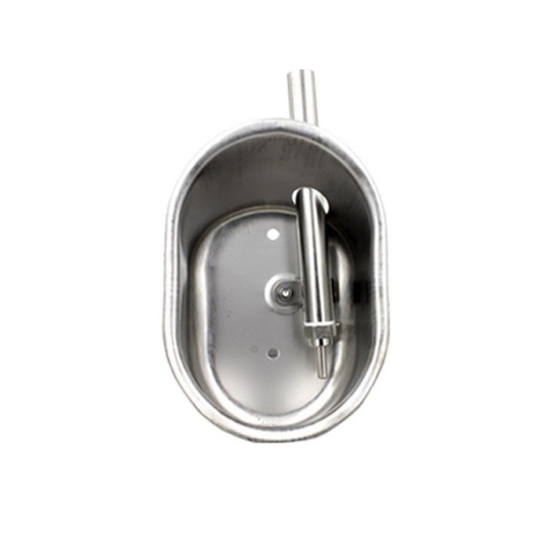 Quality SS304 Oval Shaped Hog Water Bowl Automatic Drinker For Pigs for sale