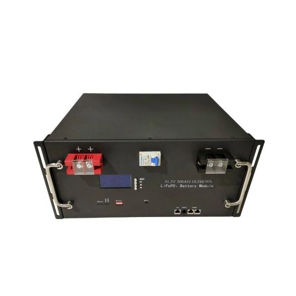 Quality Modular Home Energy Storage System 16S 51.2v100ah Lifepo4 Rack Mounted Batteries for sale