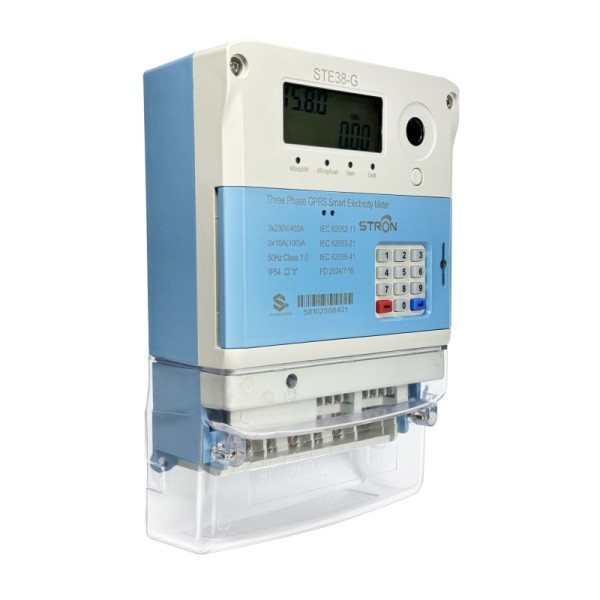 Quality Unlimited Capacity Smart Prepaid Electricity Meter Nominal Voltage 230V 30 to 120 Percent Perfect for Prepayment Usage for sale