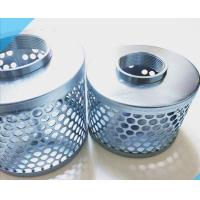 Quality 1-8 steel Suction Tin Galvanezed Can Strainers stainless steel Suction Filter for sale