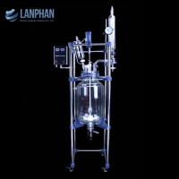 Quality 30L Borosilicate Stirring Glass Jacketed Lab Reactors for sale