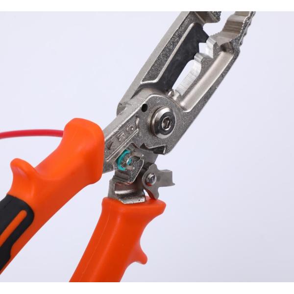 Quality HRC62 Universal Tang Wire Connector Pliers Strippers Handheld Quick Stripper for sale