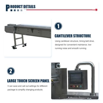 Quality High Quality Customized Automatic Cookie Packing Machine Emballage Biscuit for sale