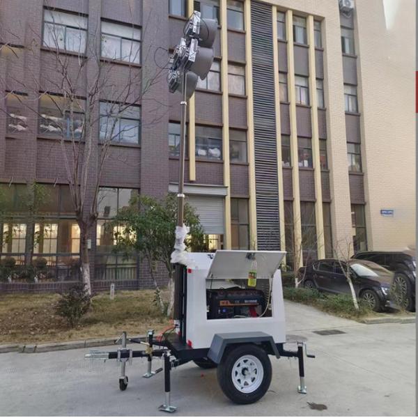 Quality Mobile Lighting Vehicle Automatic Lifting Outdoor Night Construction Lighting for sale