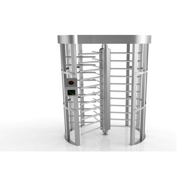 Quality RFID Barcode Reader Intelligent Rotating Turn Style Gate Barrier For Dual Access for sale