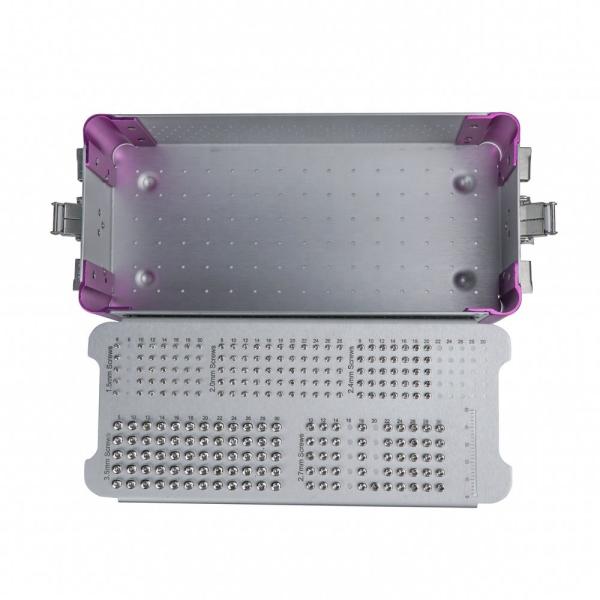 Quality ISO Marked Screw Case Box 1.5/2.0/3.5mm Veterinary Surgical Instrument for sale