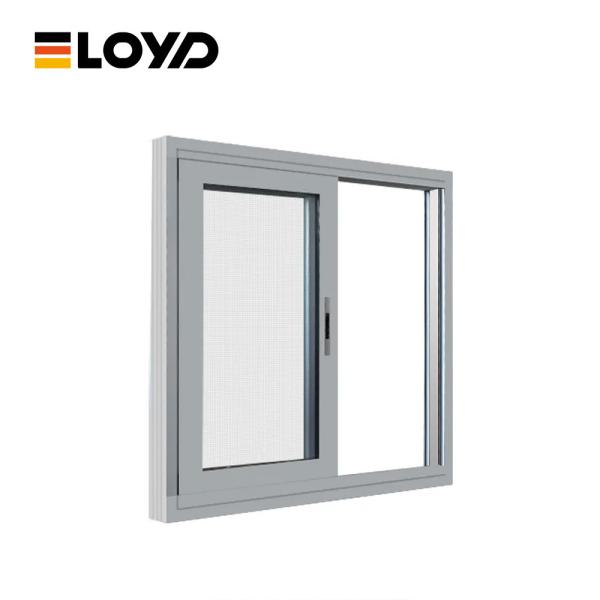 Quality Waterproof Tempered Glass Aluminium Double Sliding Windows Security Locks for sale