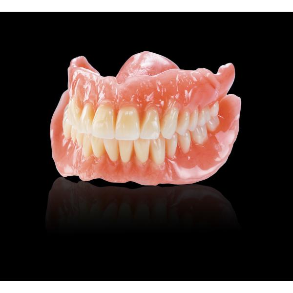 Quality Pink Full Acrylic Denture Natural Looking Complete Acrylic Denture Customizable for sale