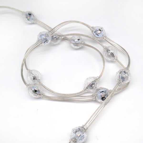 Quality Permanent Holiday Lights 3D Pixel LED String IP67 With 10.4lm Luminous Flux for sale