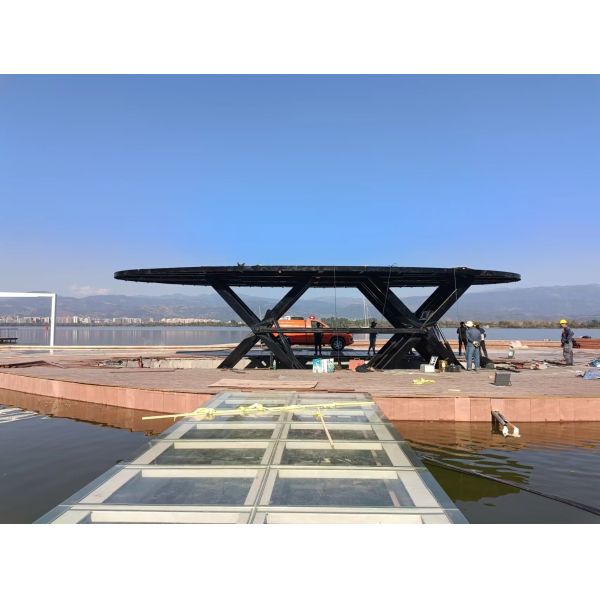 Quality Customizable Hydraulic Rotary Lifting Stage Platform For Industrial Applications for sale