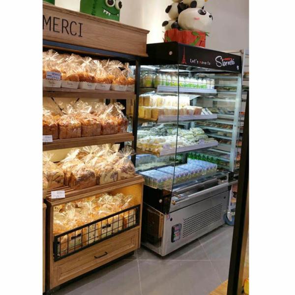 Quality Front Full Opened R134a 4ft Bakery Display Fridge for sale