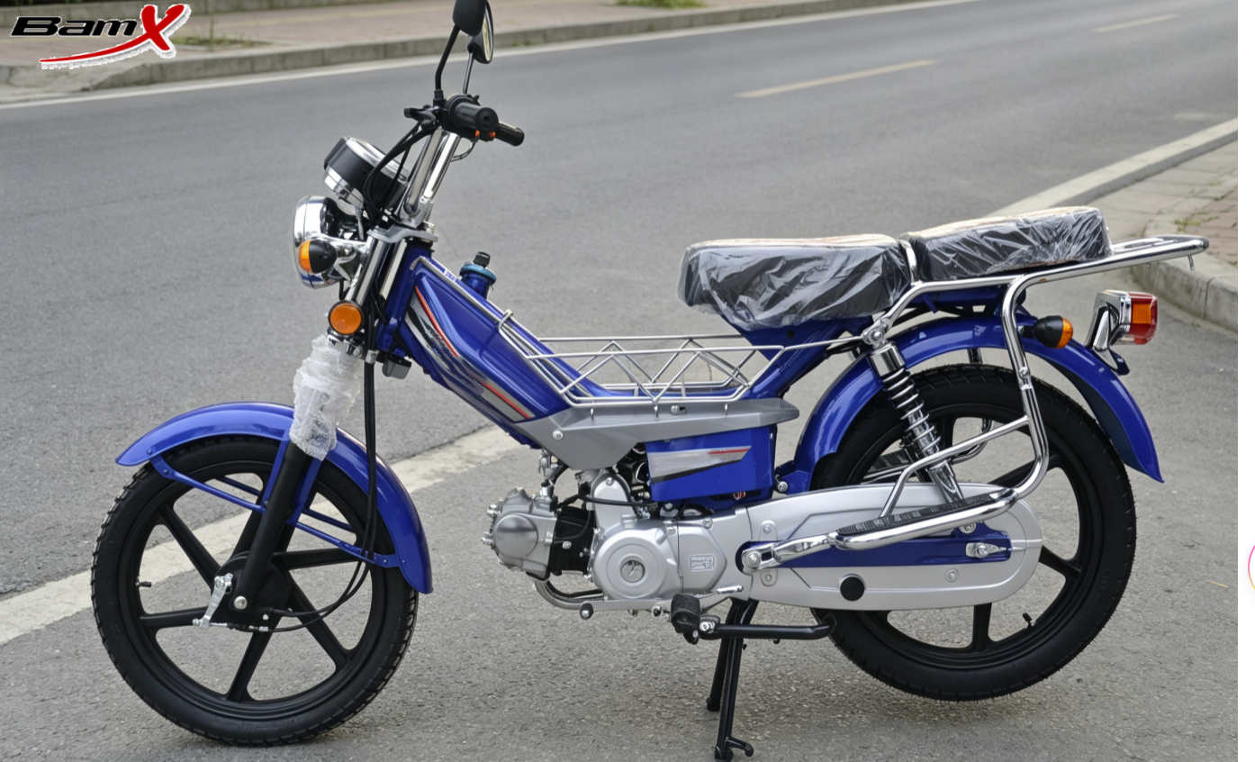 Quality 2kw 8000rpm Moped Sport Bike Square Headlight Big Footrest Aluminium 110 Street for sale