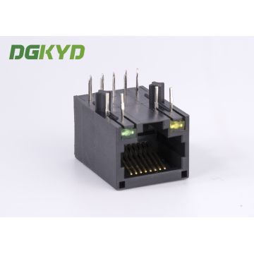 Quality IEEE802.3u 10 / 100 BASE Network RJ45 Modular Connector With Power Over Ethernet for sale