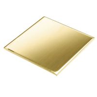 Quality Ductile Pure 99.90%min Brass Flat Sheet High Tensile Strength for sale