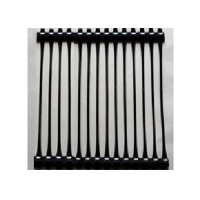 Quality Uniaxial Anti Aging HDPE Geogrid For Road Construction for sale