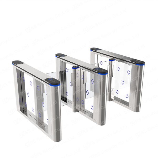 Quality Wiegand Controller Speed Gate Anti Panic Logo-printing Slim Turnstiles SDK for sale