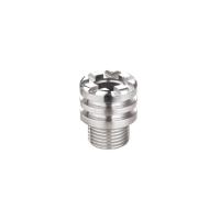 China Max.25bar Threaded Brass Inserts Sand Blast / Nickel Plated factory
