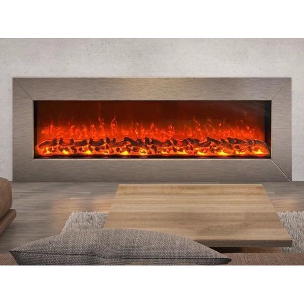 Quality Customized LED Media Wall Fire Home Appliance Remote Control Free Standing for sale