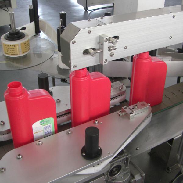 Quality Double Sided Sticker Square Flat Bottle 2 Sides Labeling Machine Auto Lube for sale